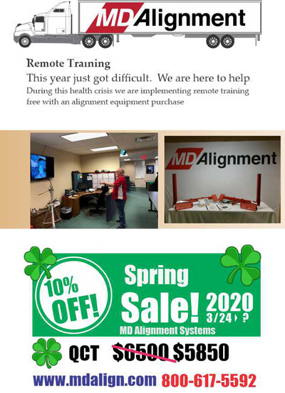 MD Alignment Services - Makers of MD Alignment QCT Alignment Systems